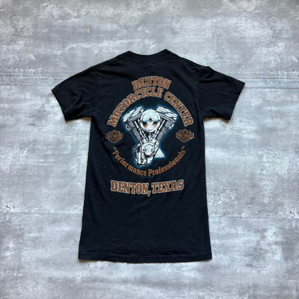 Vintage 1980s Harley Davidson Biker - Gem